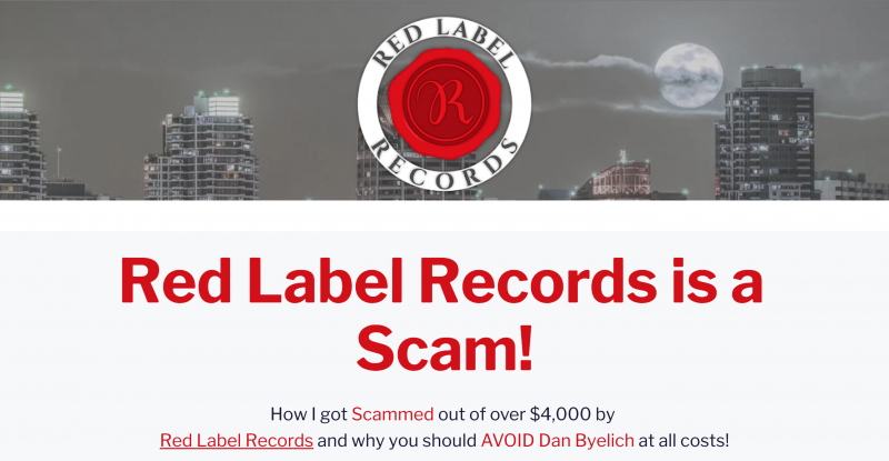The Red Label Records Scam - Proceed With Caution | Musixon